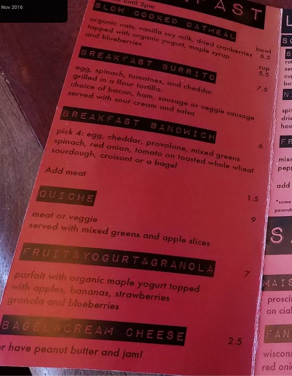 Nina’s Coffee Cafe Restaurant Menu | Fresh Brews, Pastries & Breakfast ...